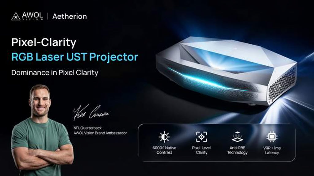 AWOL Vision Aetherion | Pixel Clarity RGB Laser UST Projector – Backerrock