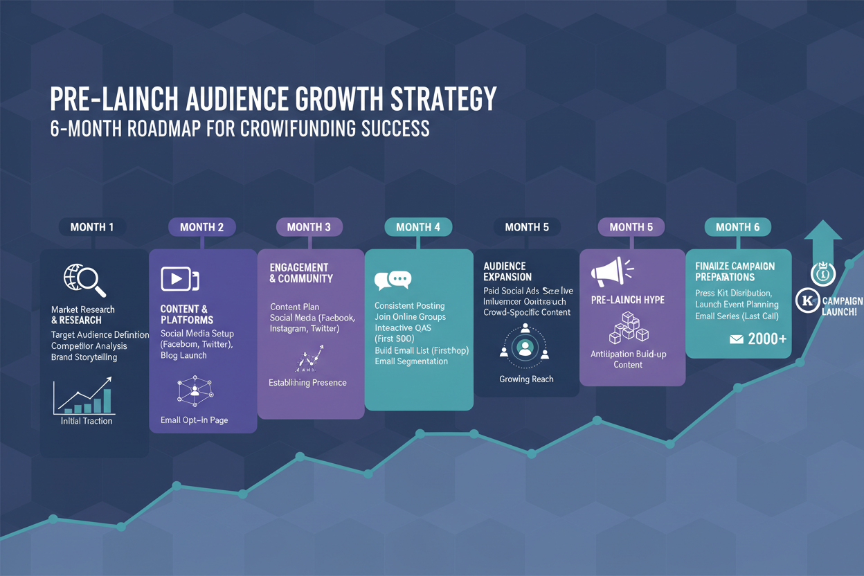 6-Month Pre-launch Roadmap: Build Your Seed Audience for a Multi ...